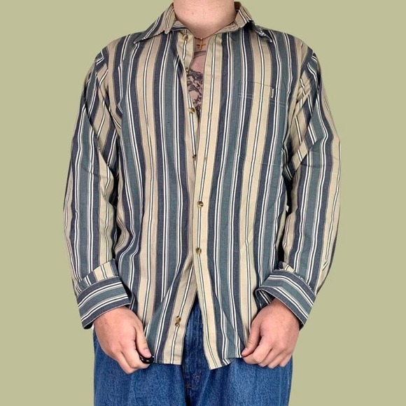 American Vintage | Shirts | Vintage 9s Button Up Shirt | Poshmark